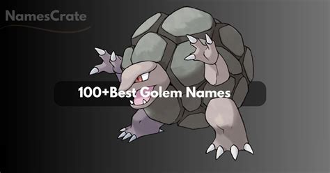 100best Golem Names To Boost Your Storytelling