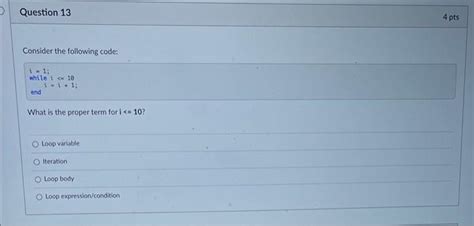 Solved Question 12 4 Pts Consider The Following Function