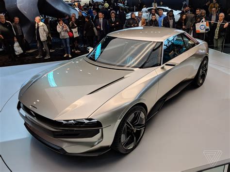 Peugeots E Legend Concept Is A Muscle Car For The Electric Age The Verge