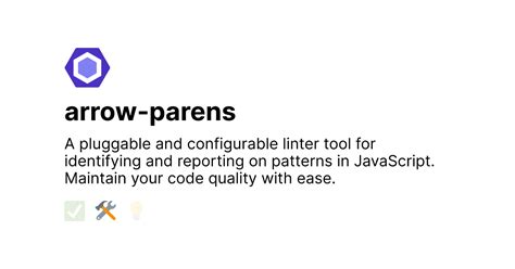 Arrow Parens Eslint Pluggable Javascript Linter