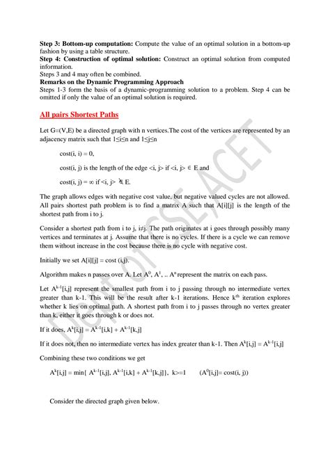 SOLUTION Jntuk R Cse Sem Daa Material Unit Studypool