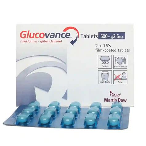 Buy Original Glucovance 25 500mg Tab German In Pakistan Homeopathic