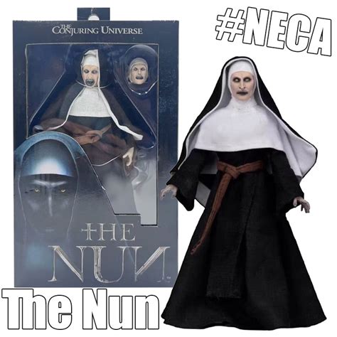 Neca The Nun Action Figure The Conjuring Universe Valak ภาพยนตร์สยองขวัญยอดนิยมคอลเลกชันข้อต่อ