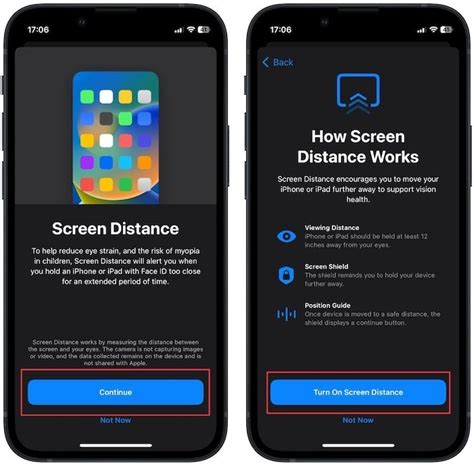 How To Protect Your Eyes With Screen Distance In IOS 17