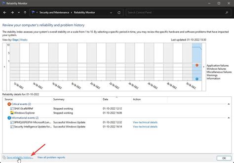 How To See Reliability History In Windows 11 And 10