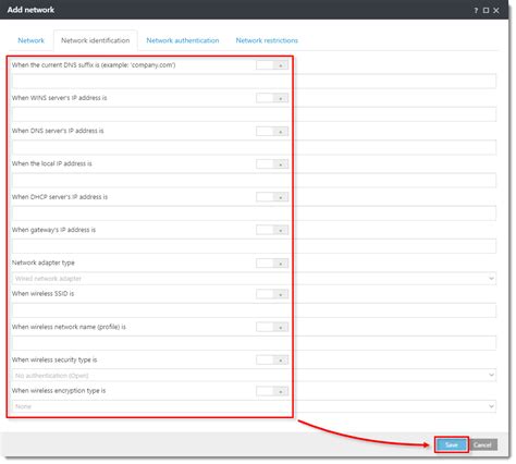 Kb Configure Known Networks In Policy In Eset Protect Or Eset Protect On Prem