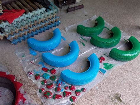 სკოლის ეზოში სკვერის მოწყობა