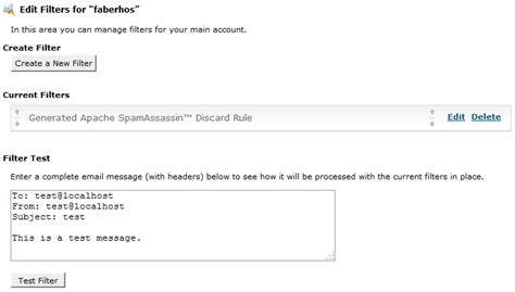 Account Level Filtering Di Management Email Melalui Cpanel Faberhost Indonesia Web Design