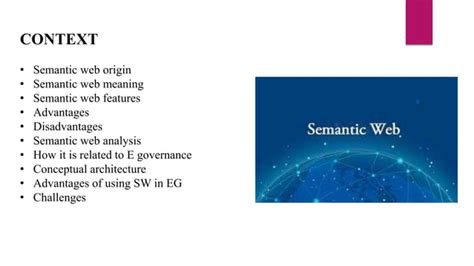 Semantic Web Analytics Ppt
