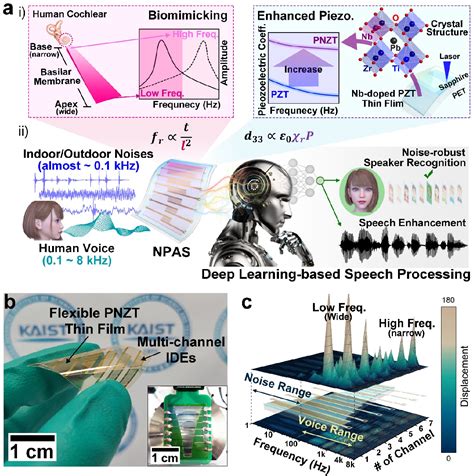 Figure 1 From Deep Learning Based Noise Robust Flexible Piezoelectric
