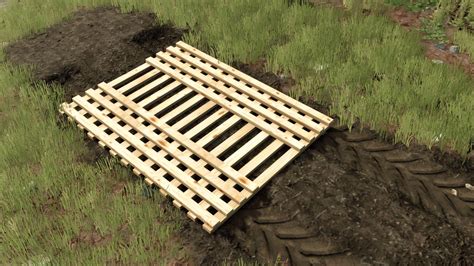 Wooden Ground Mat V FS Net