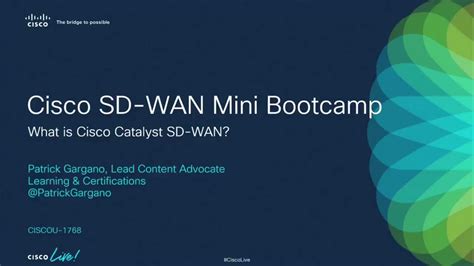 Cisco Catalyst Sd Wan Mini Bootcamp Learn With Cisco 213 Comments