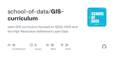 github school of data gis curriculum open gis curriculum focused on