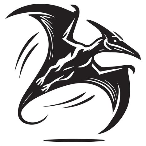 Majestic Pterodactyl Spread Wings Design 53770822 Vector Art At Vecteezy