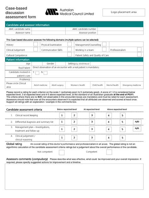 Amc Cbd Form Final Version 2 Pdf Medical Diagnosis Patient