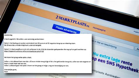 Let Op Brutale Oplichter Actief Op Marktplaats Opgelicht Avrotros
