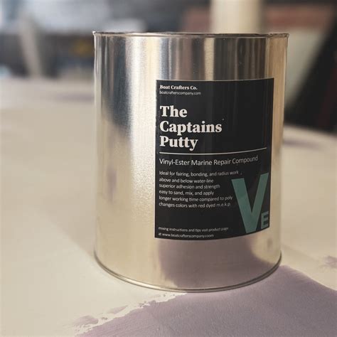 Vinyl Ester Marine Automotive Fiberglass Repair And Fairing Putty Boat