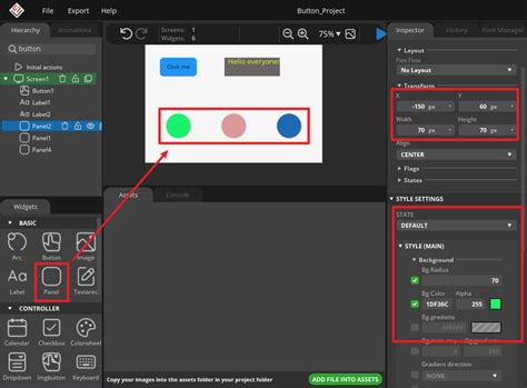 Lesson06 Use Squareline Studio To Start Your 1st Human Machine