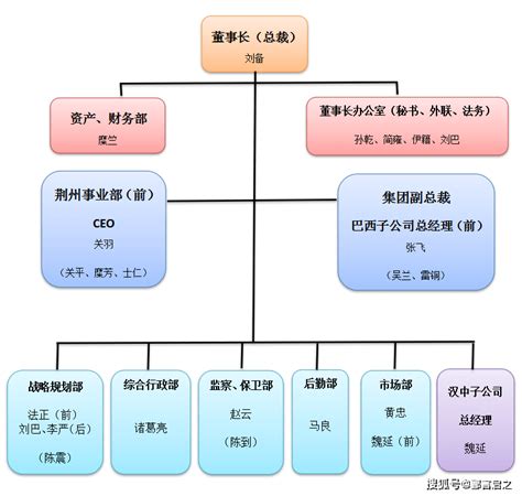 蜀汉集团公司早期的组织架构和高管团队 搜狐大视野 搜狐新闻