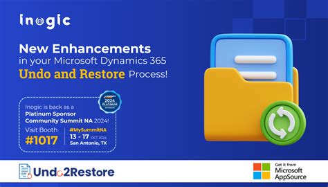 New Enhancements In Your Microsoft Dynamics Undo And Restore Process Microsoft Dynamics
