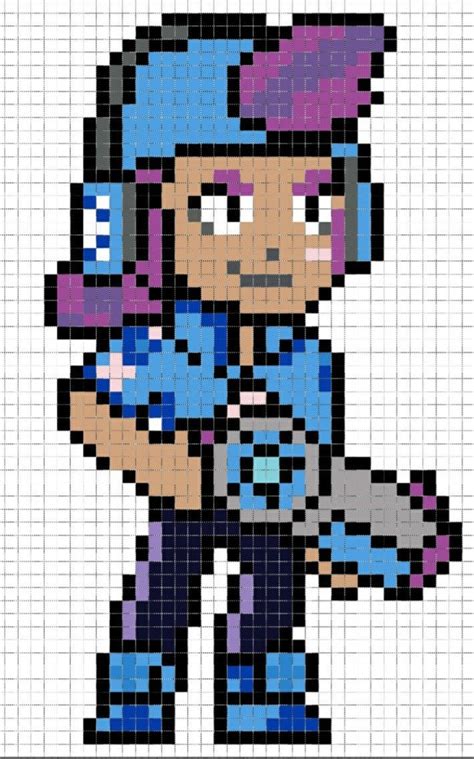 Pixel Art Brawl Stars