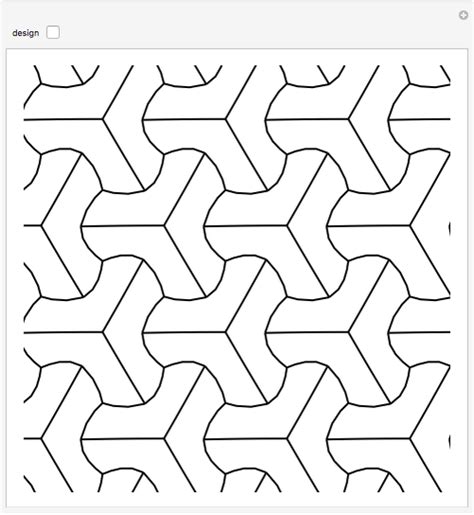 Design A Tile For The P3 Wallpaper Group Wolfram Demonstrations Project