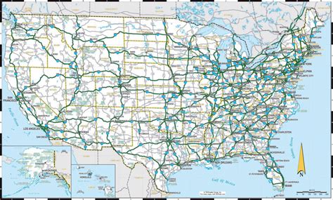 Printable United States Map With Highways Printable Us Maps