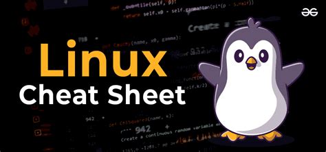 Linux Cheatsheet