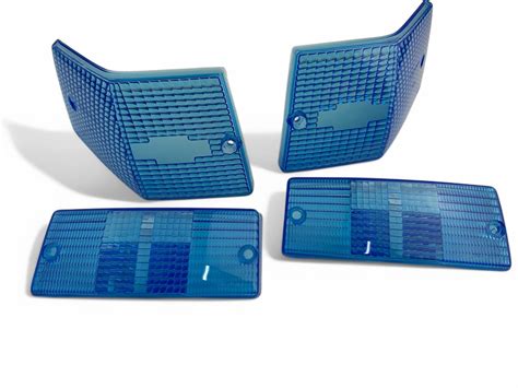 Vespa Px Pe T5 Classic Mk1 Lml Indicator Lens Set Blue