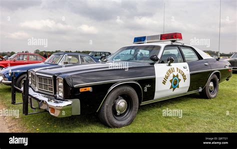 1978 Dodge Monaco California Highway Patrol Car Auf Der Ausstellung