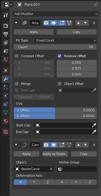 Modeling Array And Curve Modifiers Issues Blender 28 Blender Stack