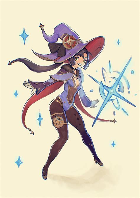 I Made A Mona Fanart R Genshin Impact