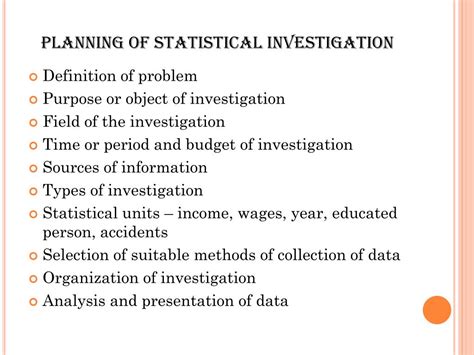 Ppt Statistical Investigation Powerpoint Presentation Free Download Id 2991494