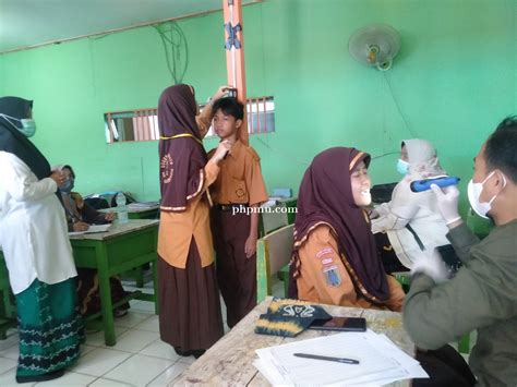 Screening Kesehatan Siswa Mtsn 2 Kota Banjarmasin Dapatkan Kunjungan