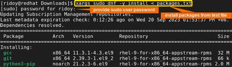 How To Install Rpm Packages From Text File 5 Simple Cases Linuxsimply