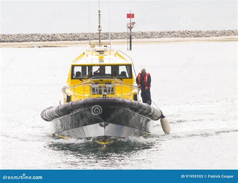 Port Security Boat Patrolling Outer Harbour In South Australia Editorial Stock Photo Image Of