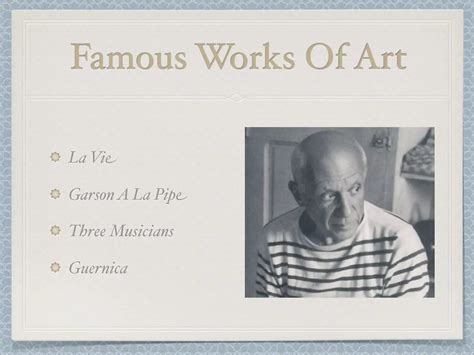 Picasso Powerpoint Key