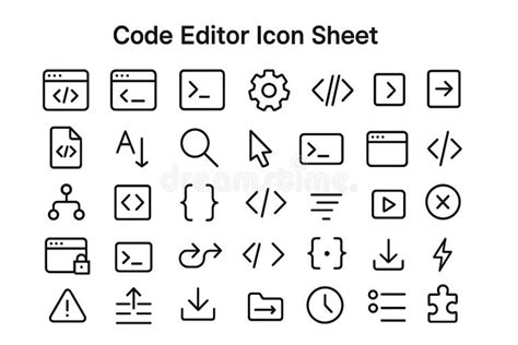 Source Code Editor Stock Illustrations 647 Source Code Editor Stock