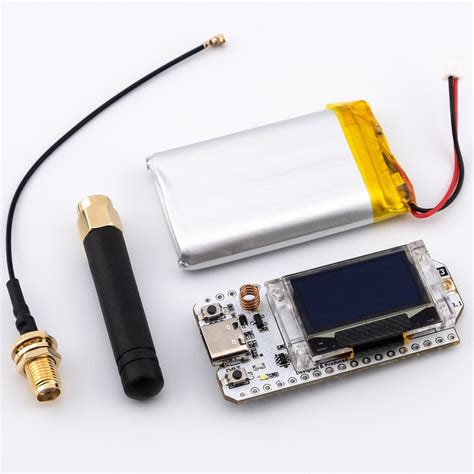 Heltec Wifi Lora 32 V3 Kit Including Battery Muzi ᴡᴏʀᴋꜱ