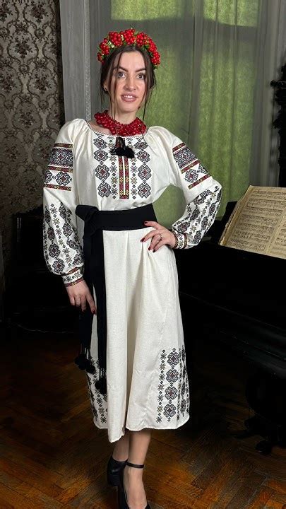 Ексклюзивна вишита сукня Осінній настрій вишиванка вишита сукня жіноча вишиванка Youtube