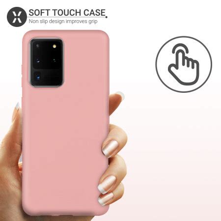 Funda Samsung Galaxy S Ultra Olixar Soft Silicone Rosa