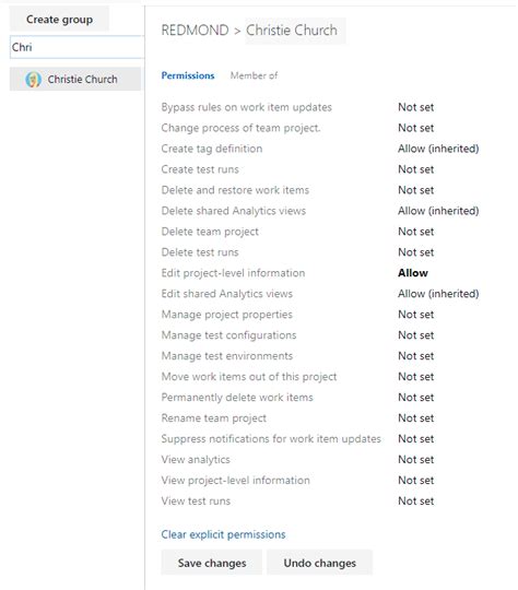 Project Level アクセス許可またはグループ メンバーシップを変更する Azure Devops Microsoft Learn