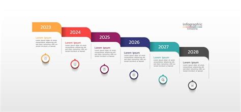 Premium Vector Presentation Visualization Business Timeline Infographic Template Design