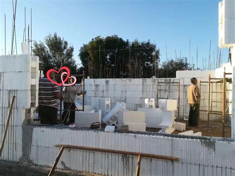 新型房屋建设省工省时冬暖夏凉EPS模块建房EPS别墅建设 哔哩哔哩