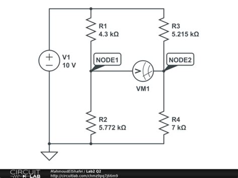 Lab2 Q2 Circuitlab
