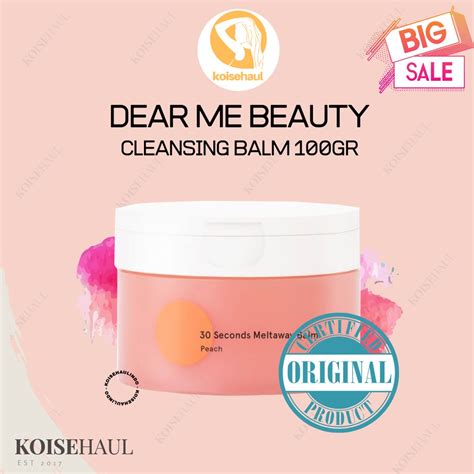Jual Promo Dear Me Beauty Cleansing Balm 30 Seconds Meltaway Balm