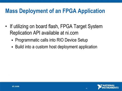 Ppt Deploying Large Labview Fpga Applications Powerpoint Presentation