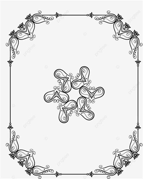 Abstract Border Design Vector Hd Png Images Frame Border Design Abstract Accent Artistic