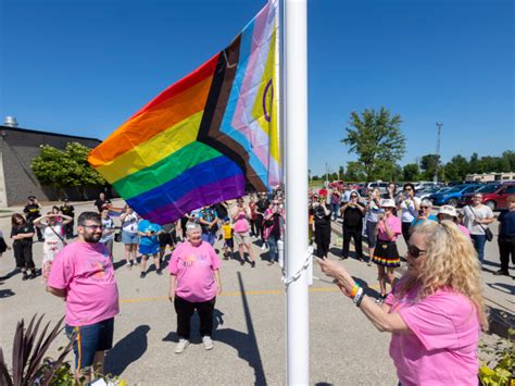 In A Small Town Once Banned Pride Flag Flies And Police Issue Stern