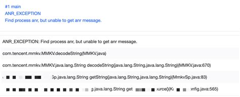 调用getxxx相关接口出现大量的anr · issue 964 · tencent mmkv · github